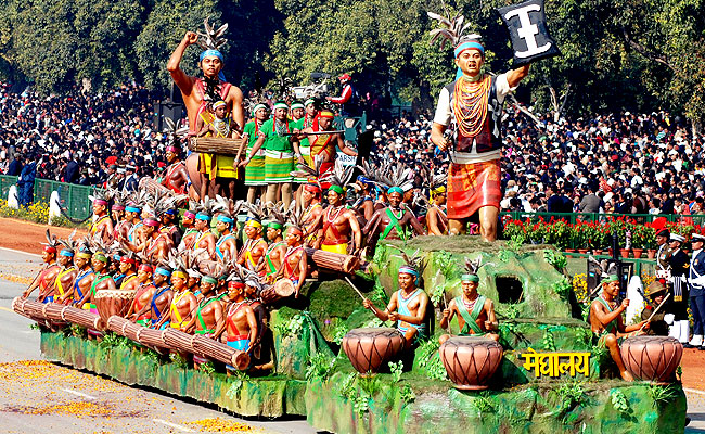 India flaunts missiles, cultural diversity on its Republic Day