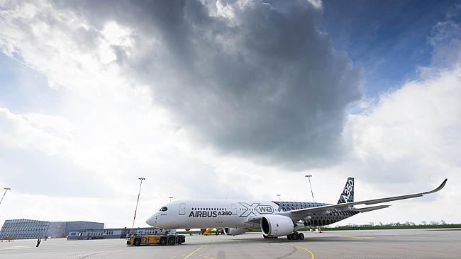 The first look inside the new Airbus A350