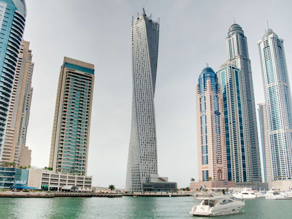 Dubai’s twisting Cayan Tower named among world’s best new skyscrapers