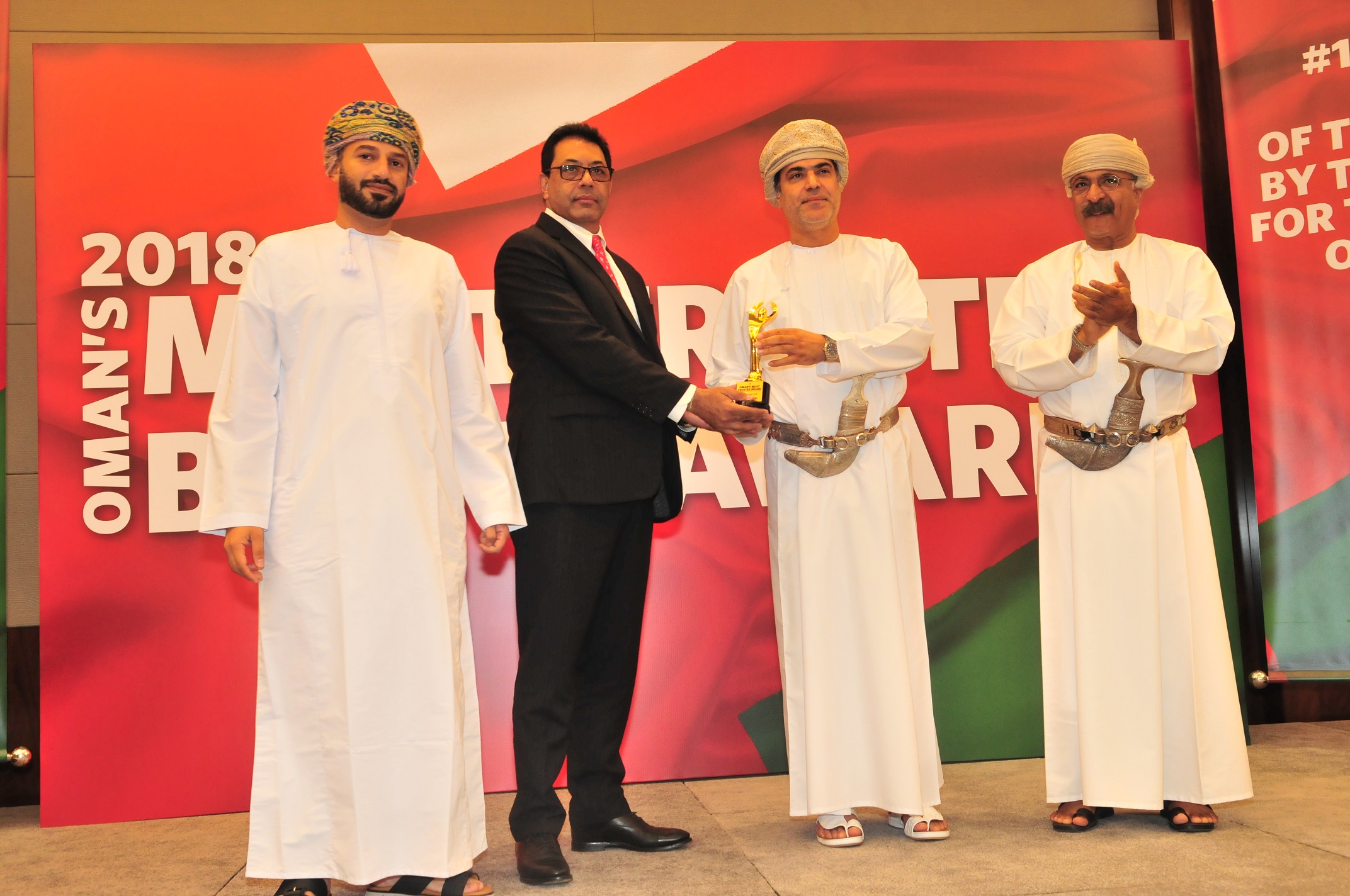 Raysut Cement Bags Oman’sMost Trusted Brand Awards