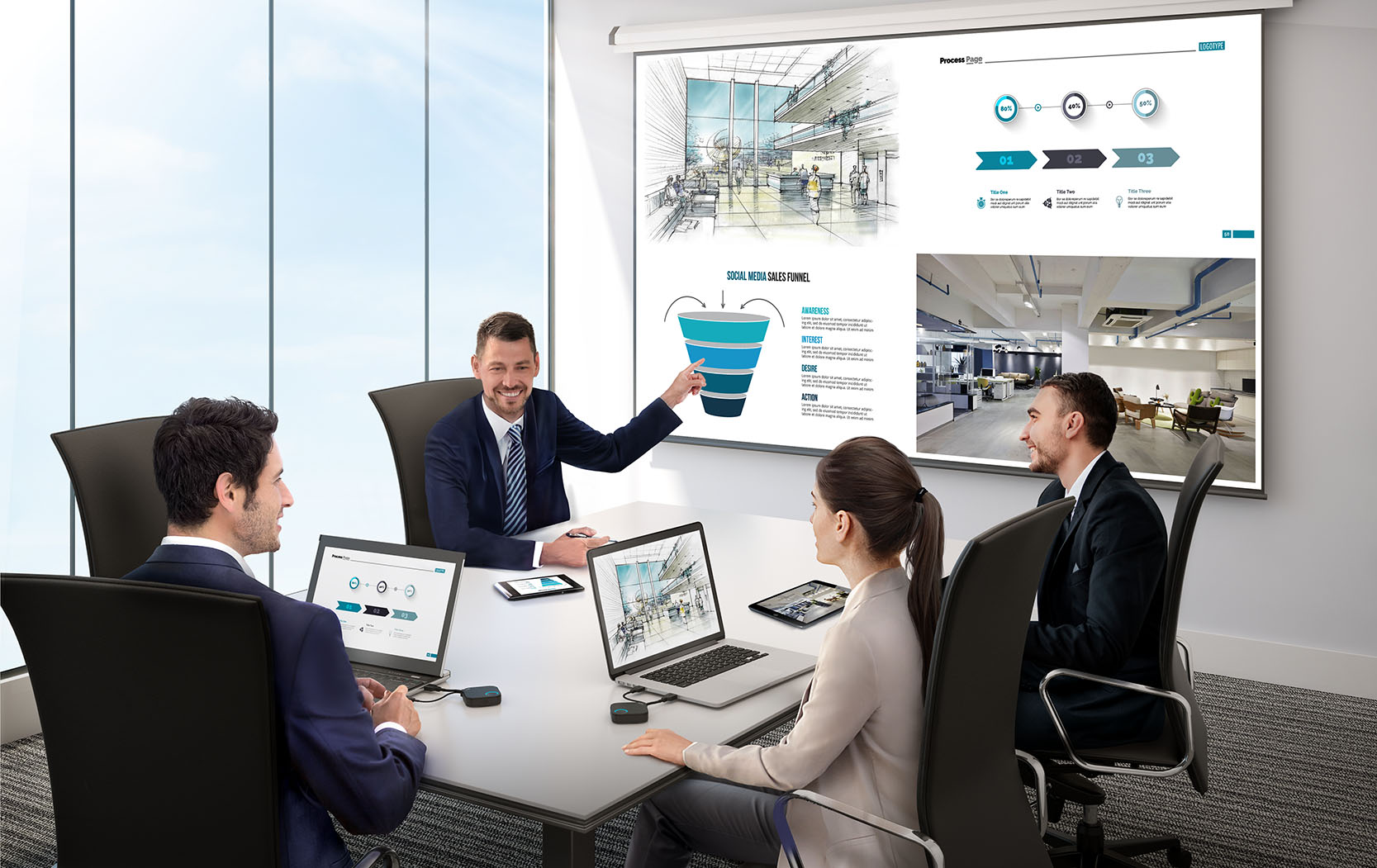 BenQ Wireless Presentation Solution Enables Plug-and-Play Collaboration ...
