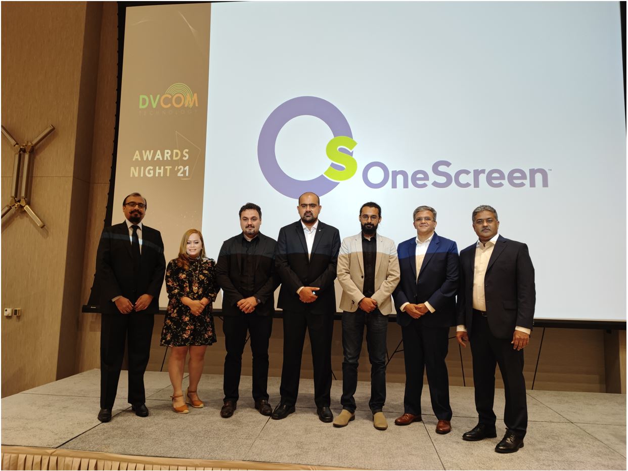 DVCOM Signed as Exclusive Distributor for OneScreen In The UAE Honours Top Partners in Exclusive ...