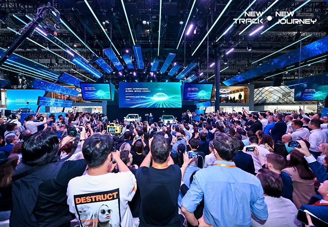 Chery, leading the future in technology, debuted at the Shanghai Auto Show