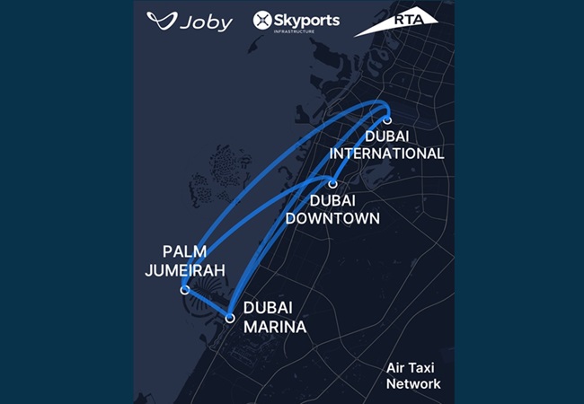 Joby to Launch Air Taxi Service in UAE
